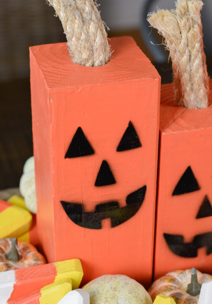 DIY Wooden Pumpkins