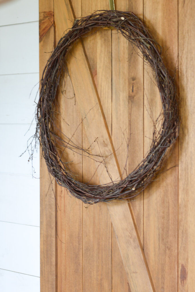 DIY Birch Branch Wreath