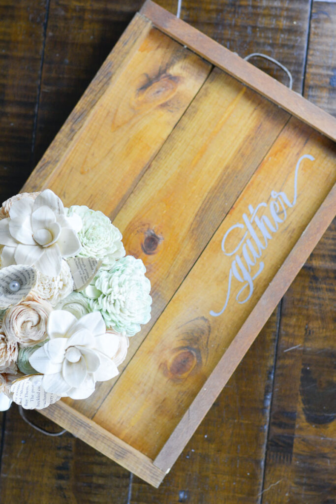 DIY Wooden Tray