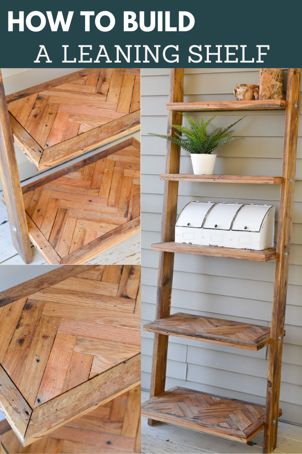 DIY Ladder Shelf
