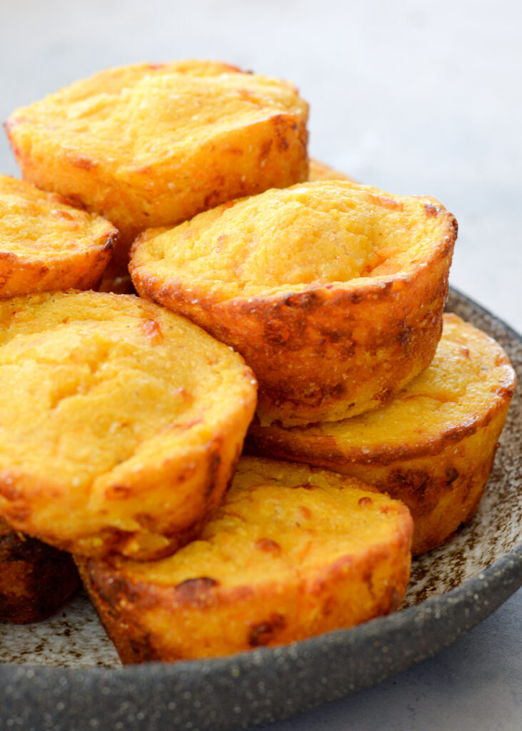 Cheddar Cornbread Muffins