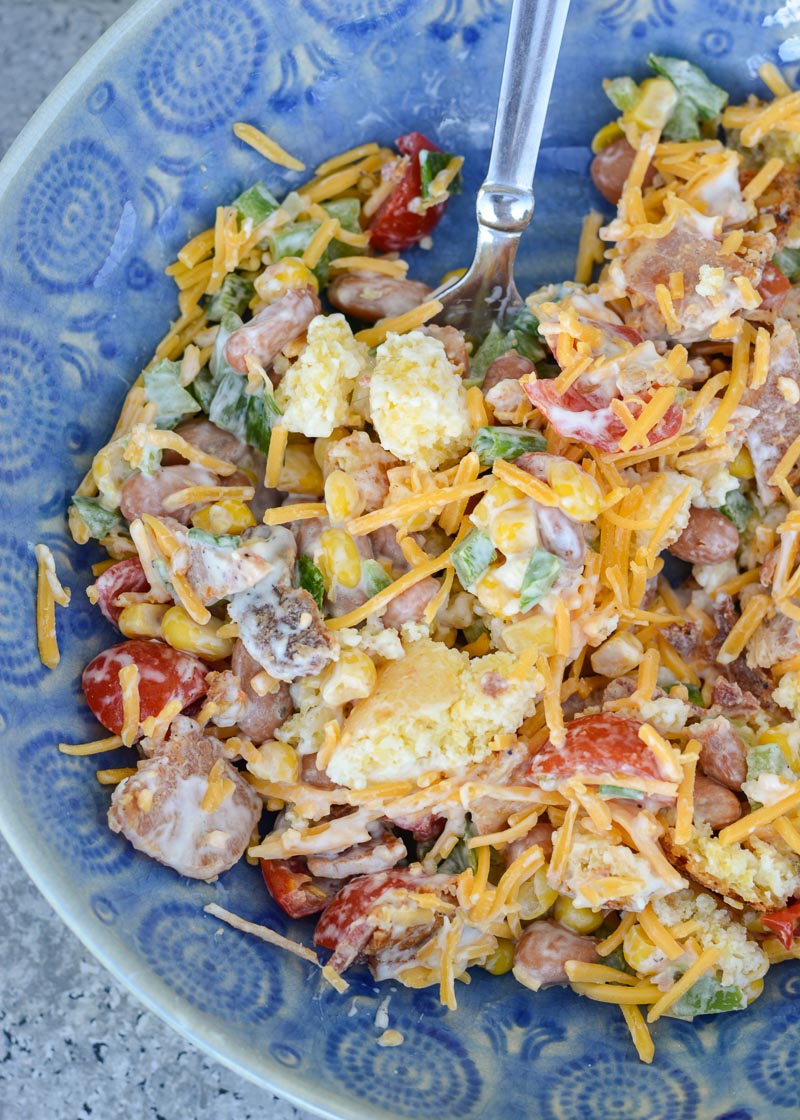 Classic Cornbread Salad
