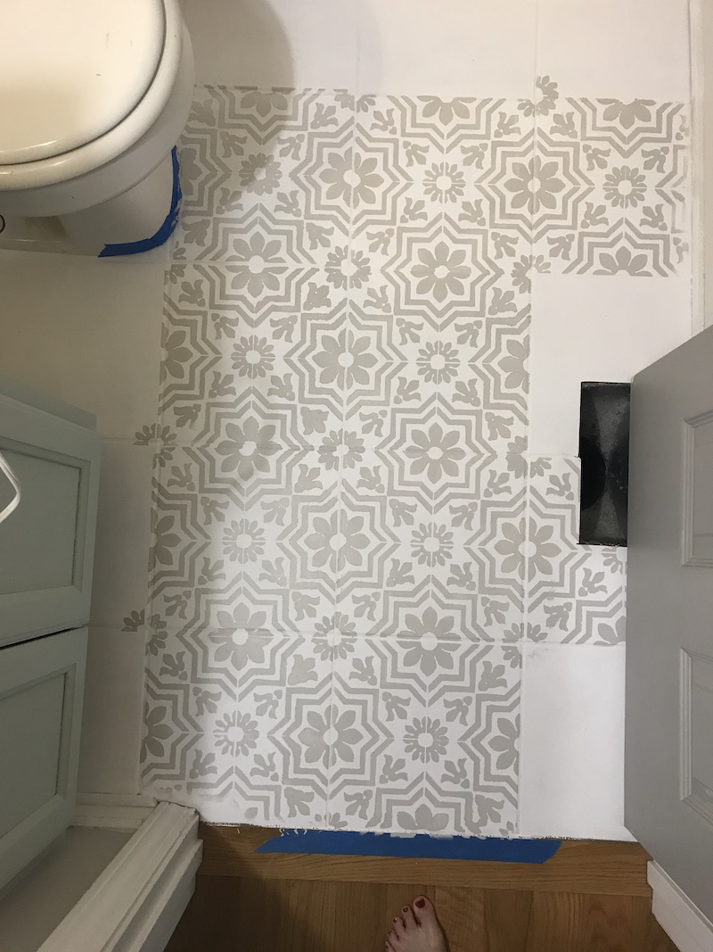 How to Paint Tile: DIY Pattern Tile