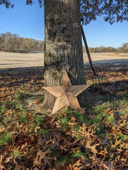How to build a wooden star