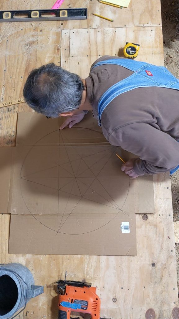 How to build a wooden star