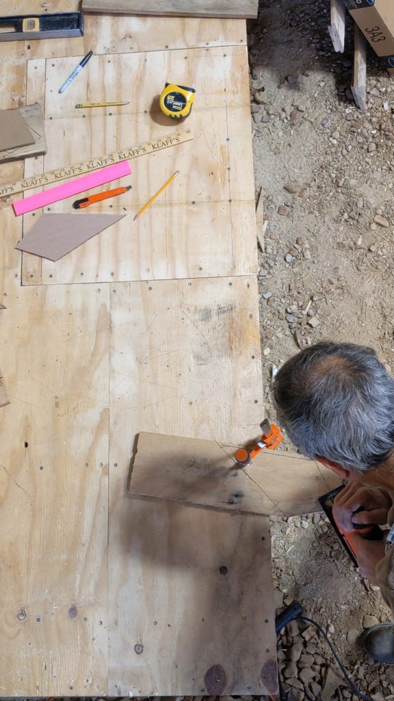 How to build a wooden star