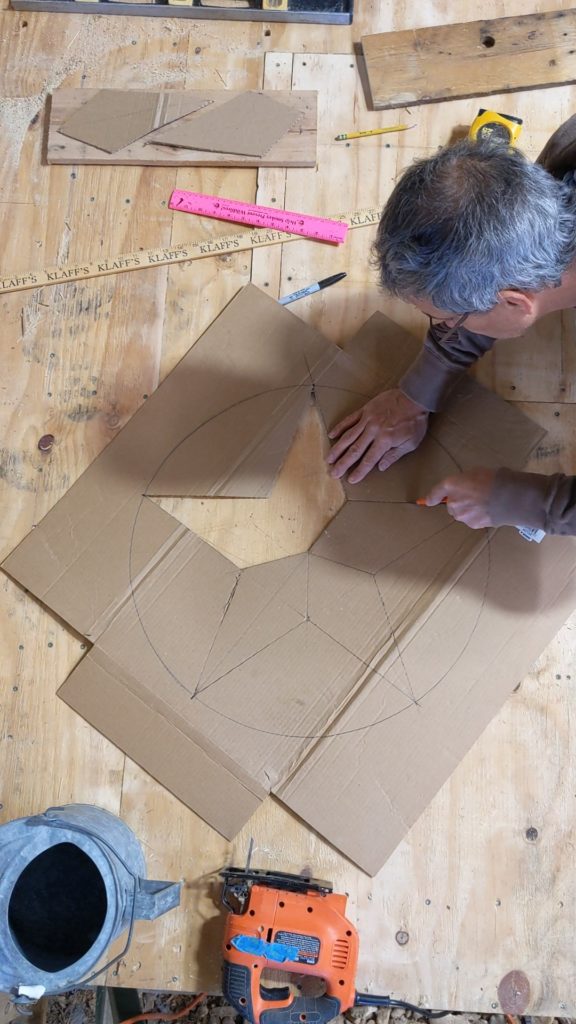 How to build a wooden star