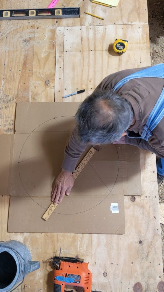 How to build a wooden star