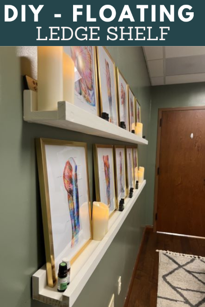 Floating Ledge Shelves