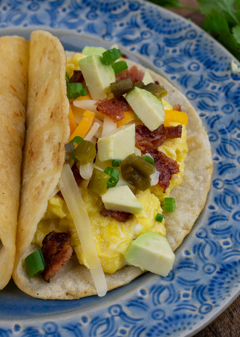 Bacon Breakfast Tacos