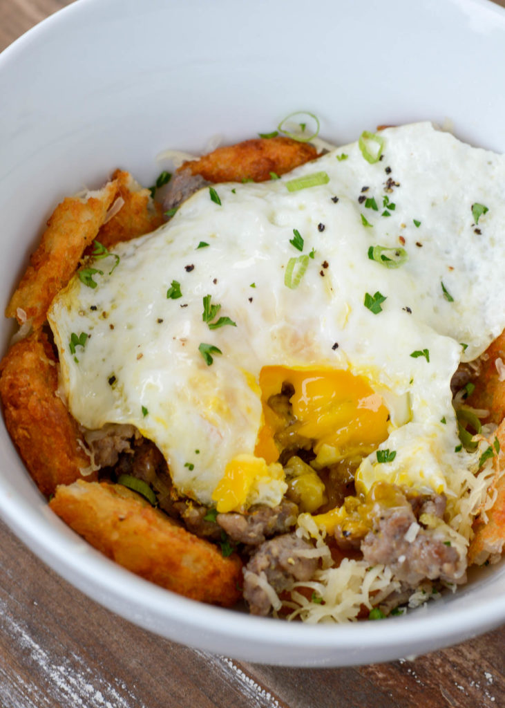 Hash Brown Breakfast Bowl