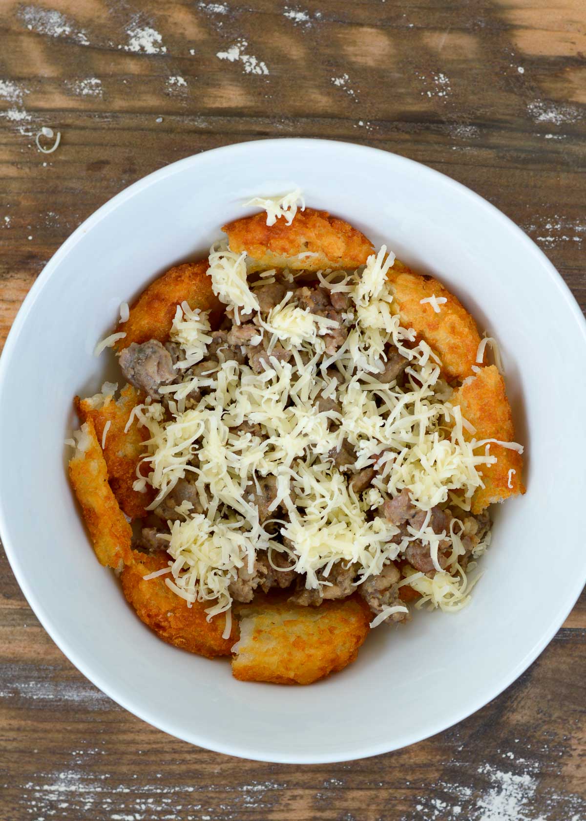 Hash Brown Breakfast Bowl