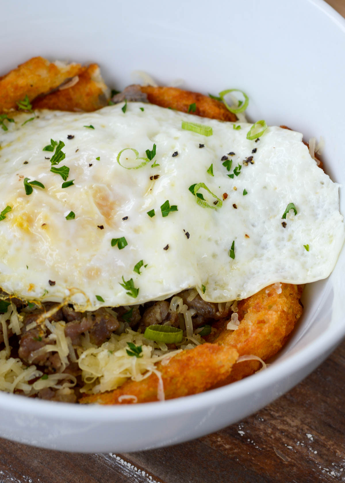 Hash Brown Breakfast Bowl