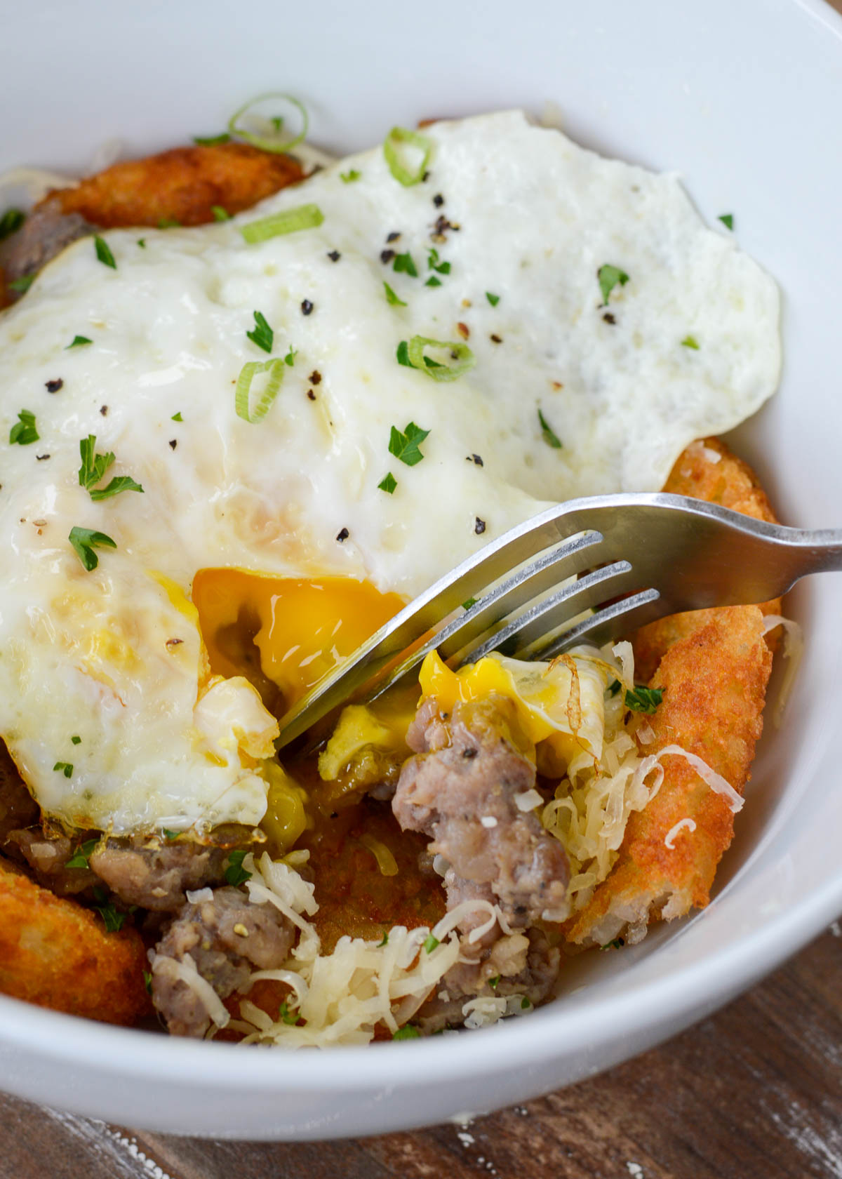 Hash Brown Breakfast Bowl