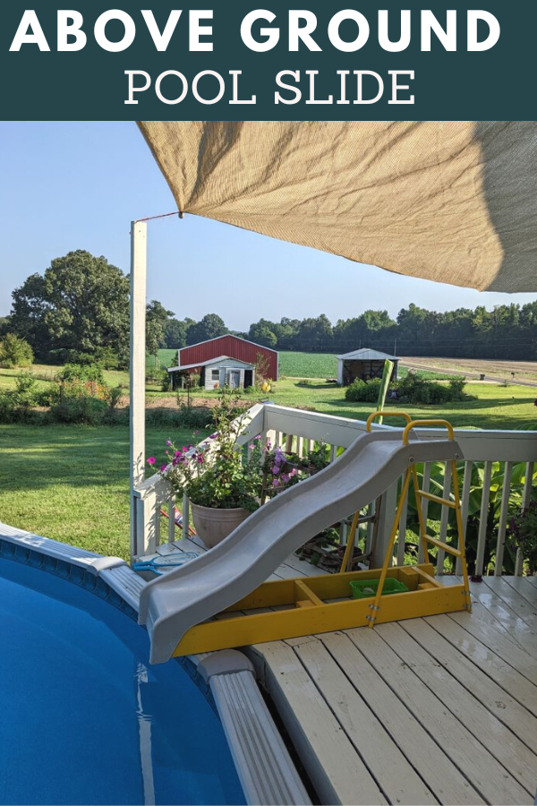 DIY Above Ground Pool Slide