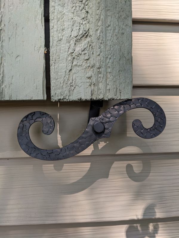 How to Install Wooden Shutters using Hinges and Shutter Dogs