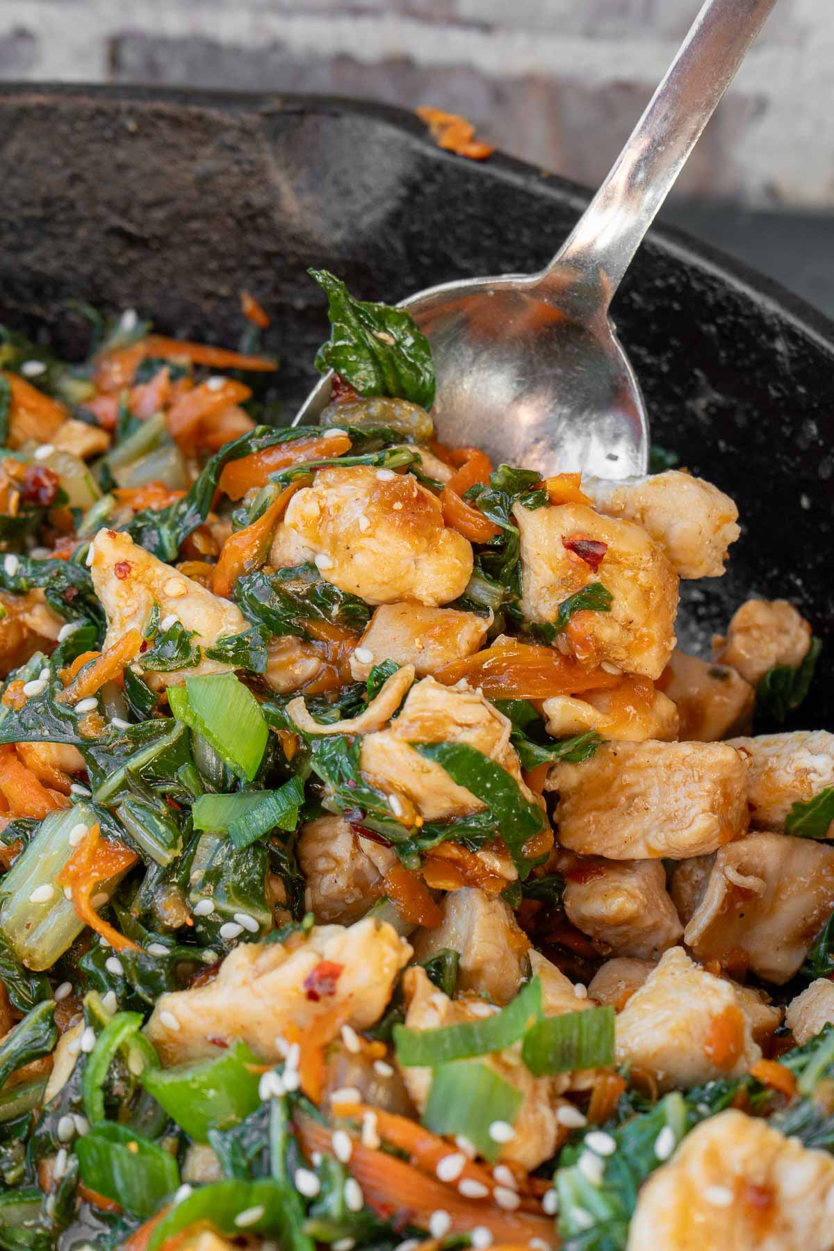 Chicken and Bok Choy Stir Fry