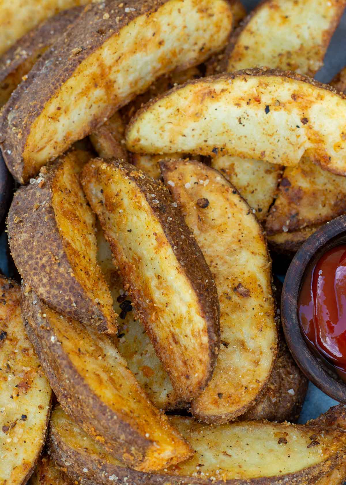 Crispy Baked Potato Wedges