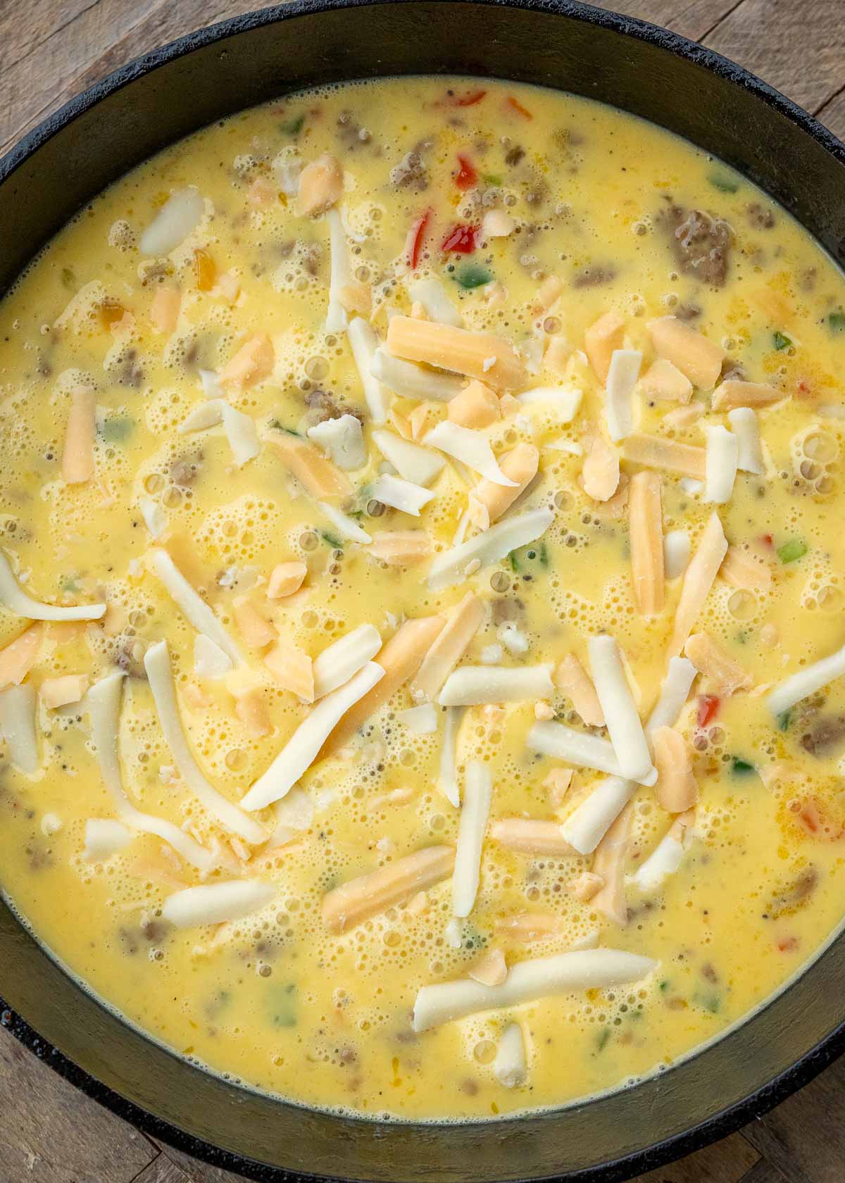 Jalapeno Cheddar Frittata