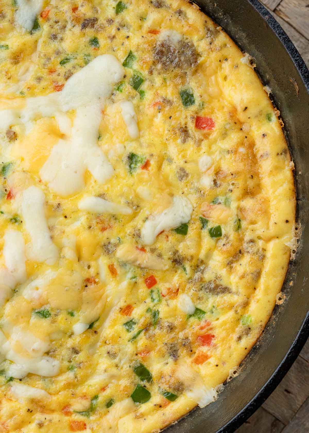 Jalapeno Cheddar Frittata