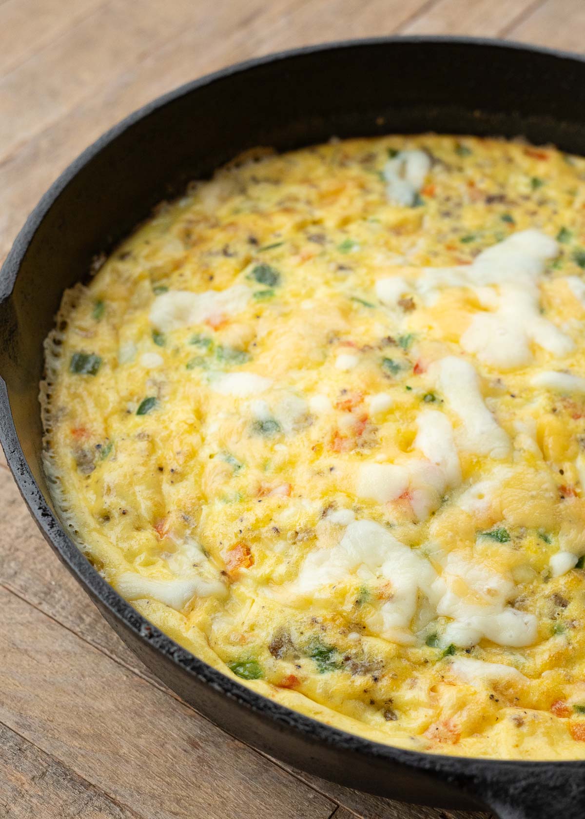 Jalapeno Cheddar Frittata