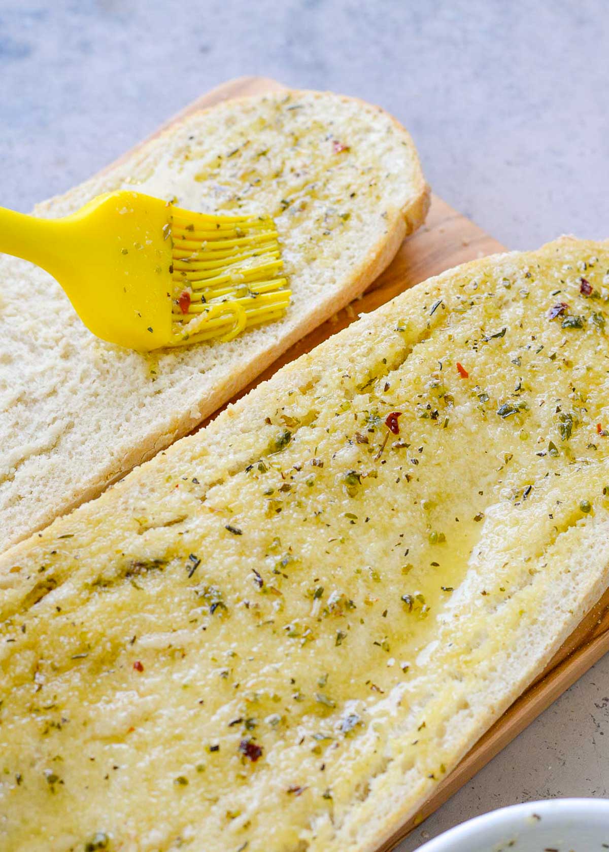 Chicken Bacon Ranch French Bread Pizza