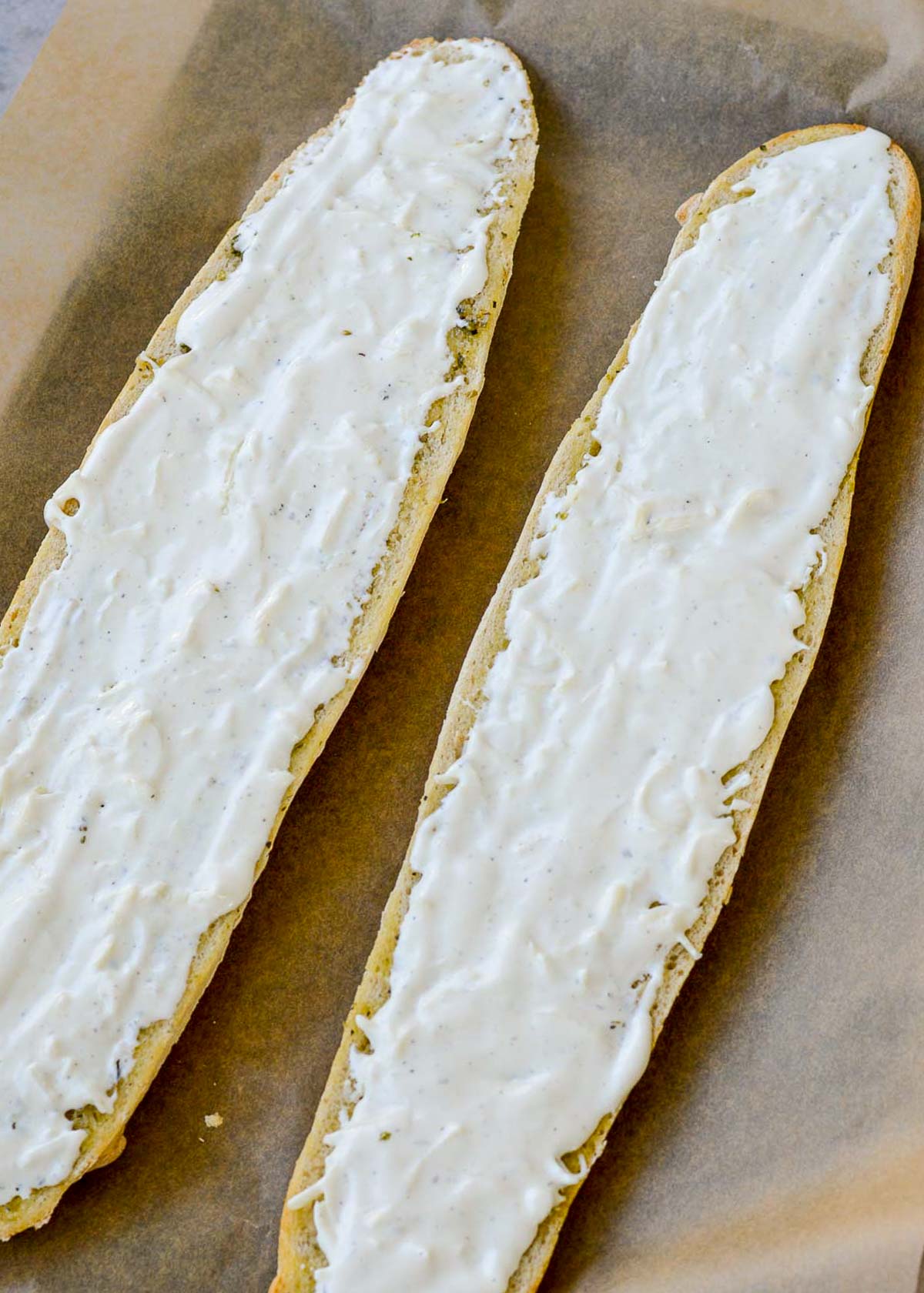 Chicken Bacon Ranch French Bread Pizza