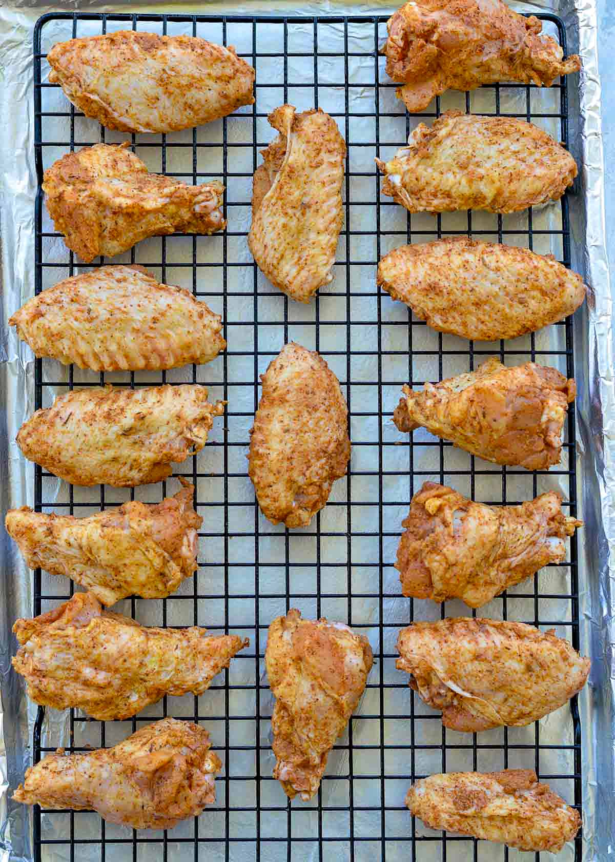 Crispy Jerk Chicken Wings