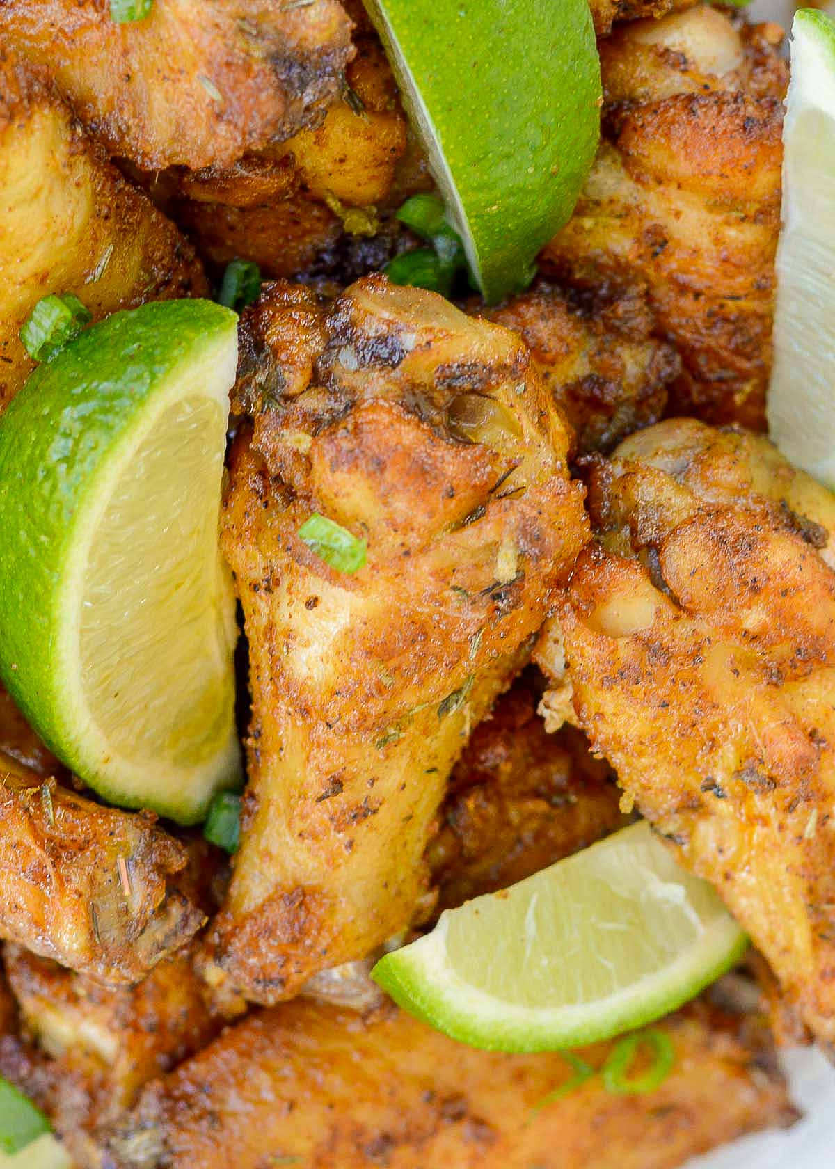 Crispy Jerk Chicken Wings