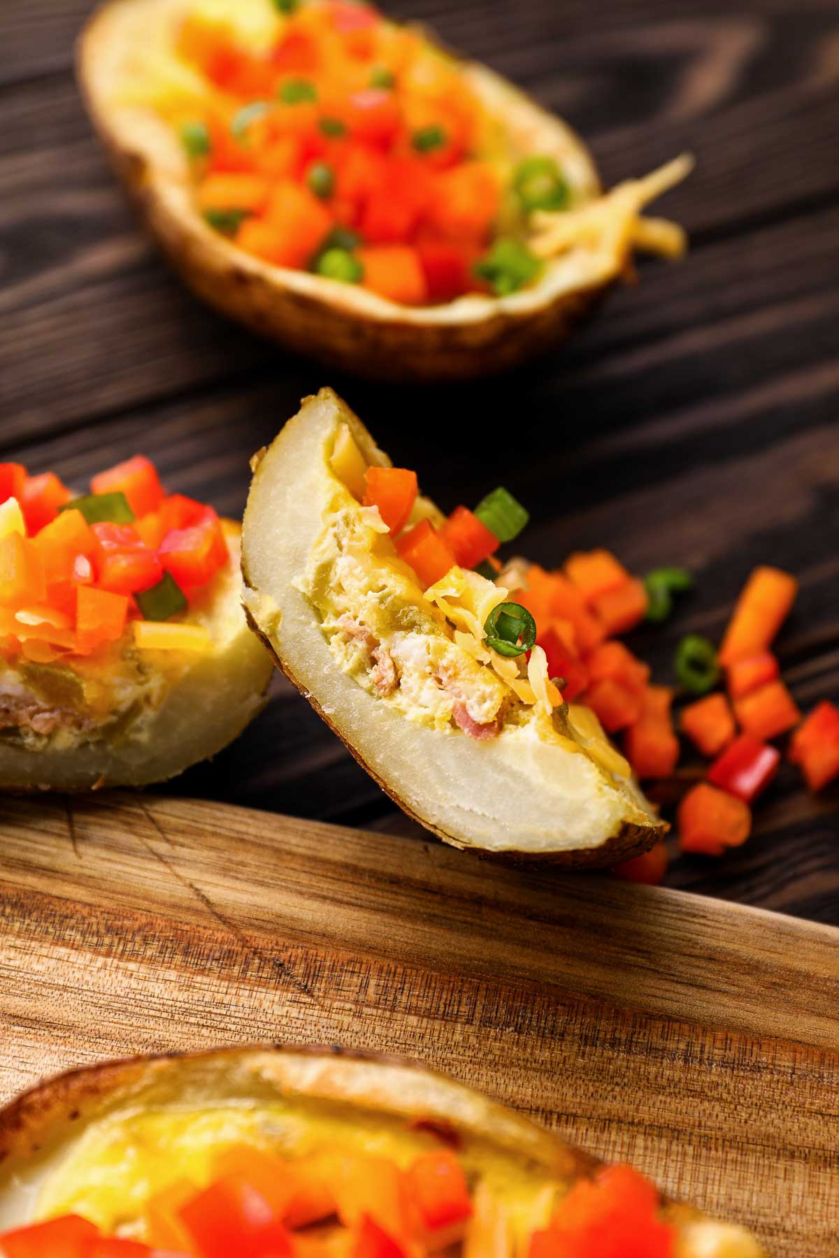 Crispy Breakfast Potato Skins