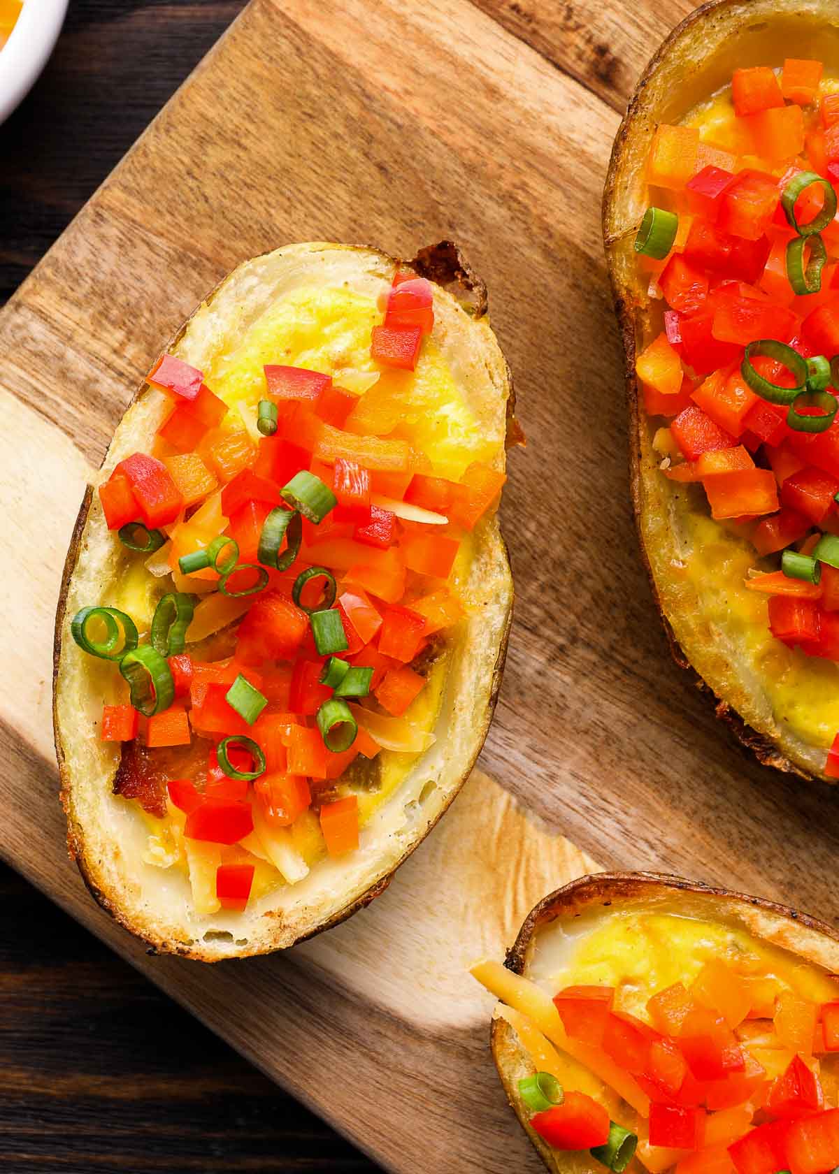 Crispy Breakfast Potato Skins